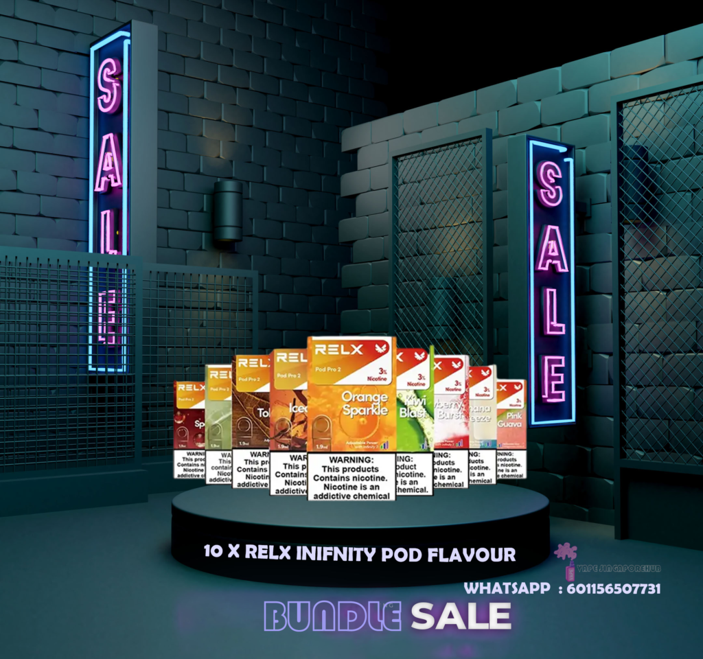 10 BOX RELX INFINITY POD BUNDLE - RELX INFINITY BUNDLE